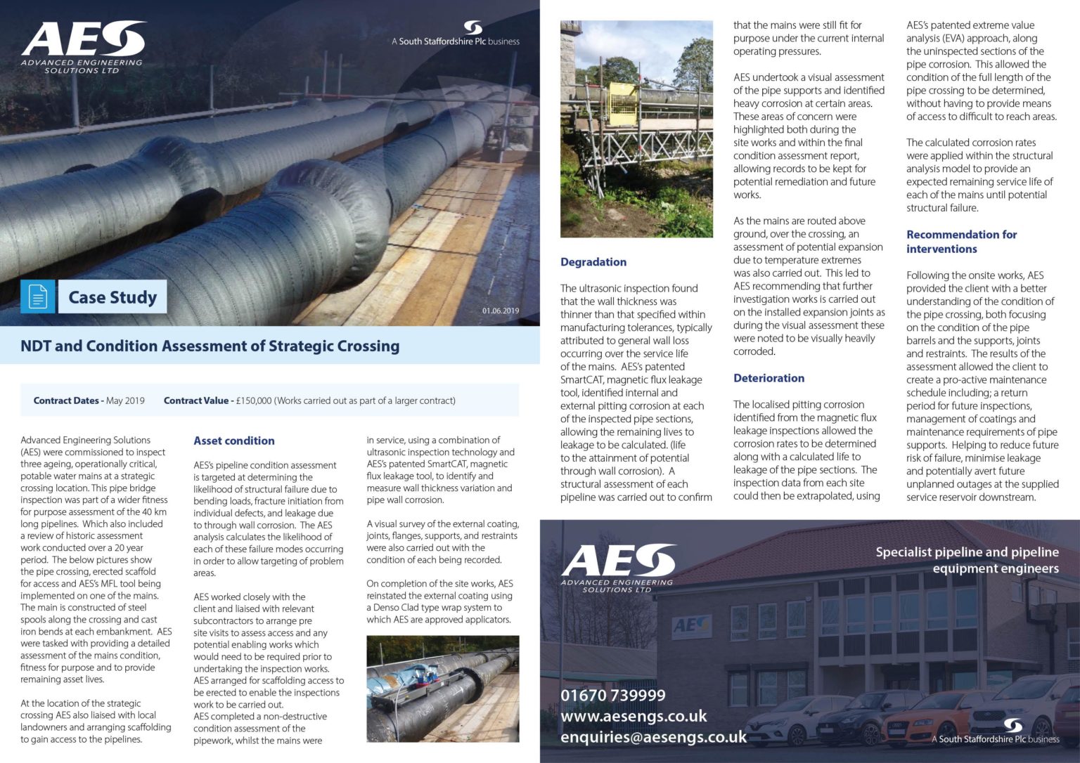 SmartCAT® | A UK leading water pipeline condition assessment tool